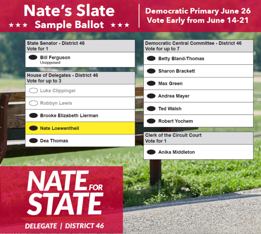 Sample Ballot | Nate for State 2018